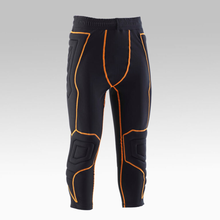AB1 Accademia 3/4 Padded Base Layer Pant (Orange Black) - AB1GK